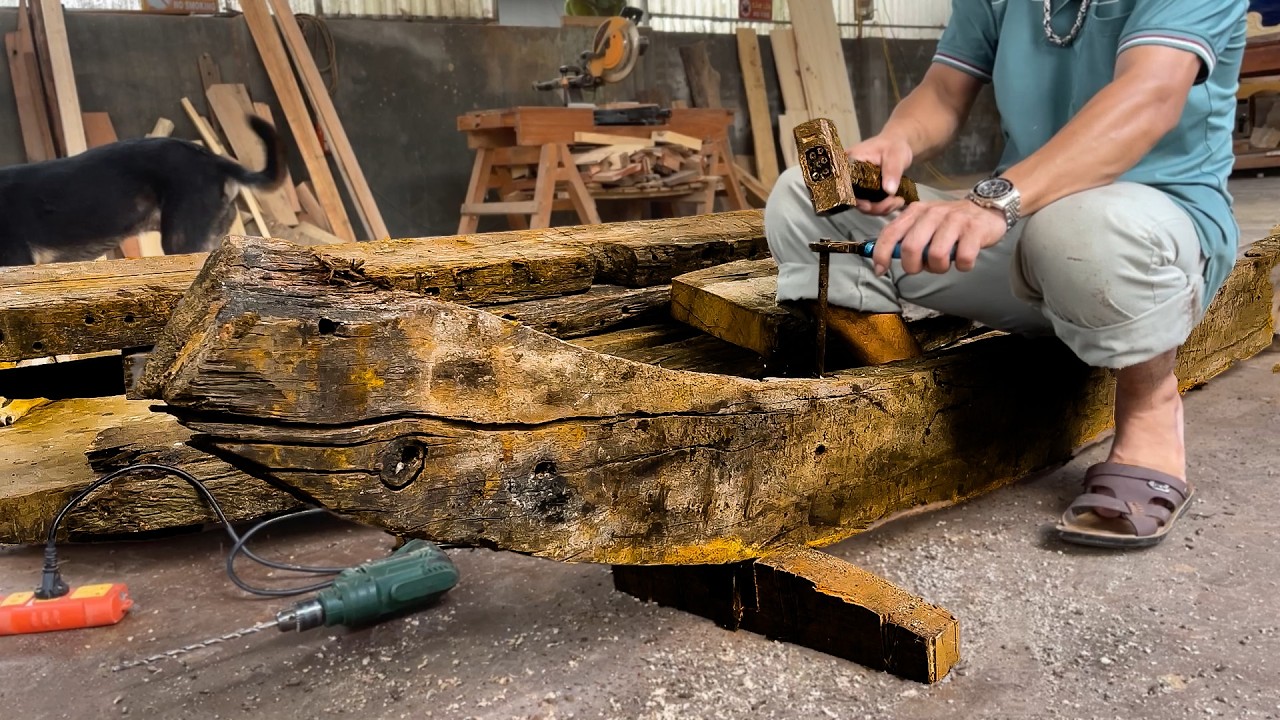 Challenge Talented Carpenter With Extreme Difficult Woodworking ...