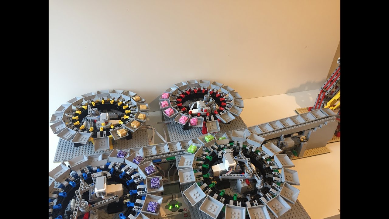 Lego Mindstorms EV3 - Candy Circles Dispenser System - Final Version ...