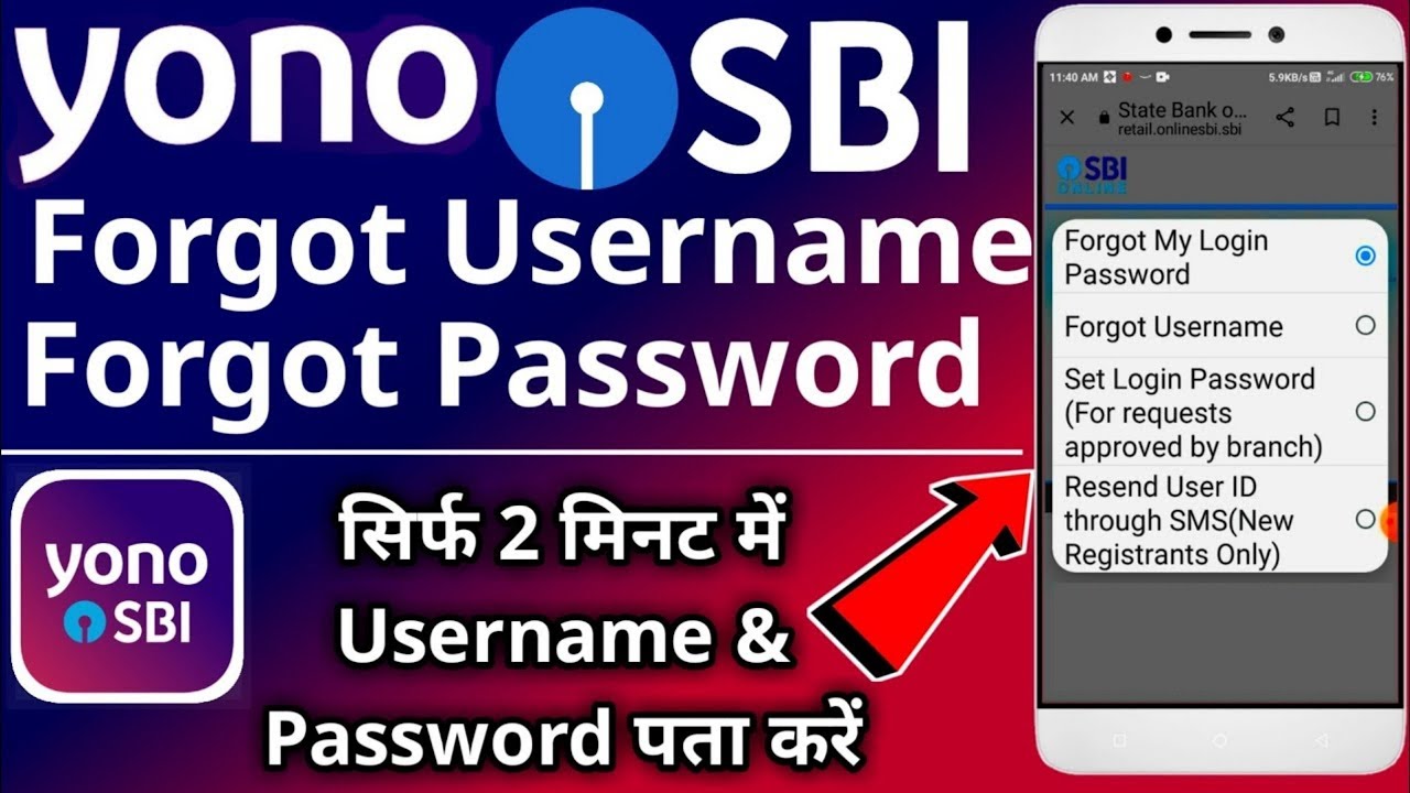 SBI Yono Forgot Username Forgot Login Password How To Reset Yono Sbi Username And Password sbi-yono-forgot-username-forgot-login-password-how-to-reset-yono-sbi-username-and-password