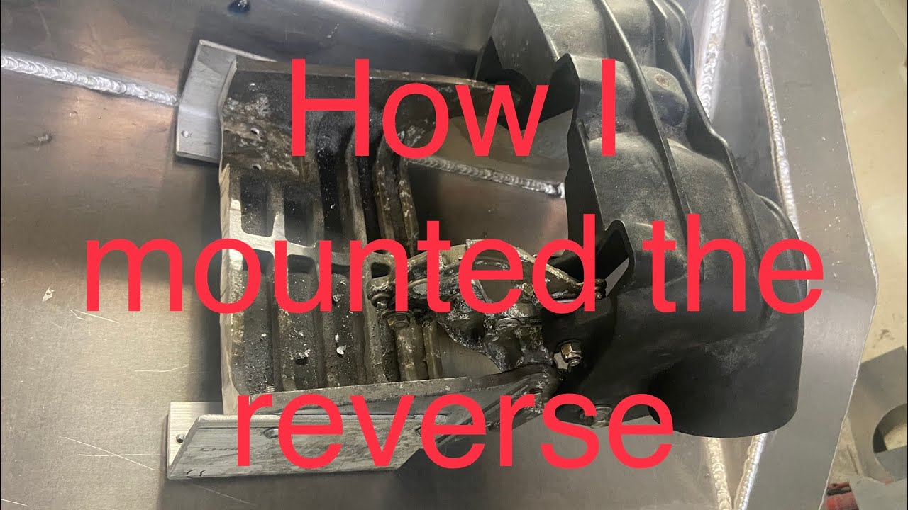 Mini jet boat build (11) Reverse Gate install - YouTube