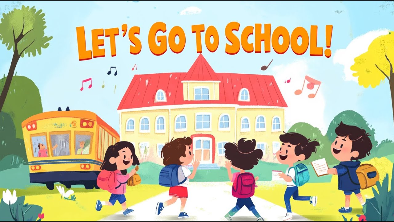 Let’s Go to School | Fun School Song for Kids - YouTube