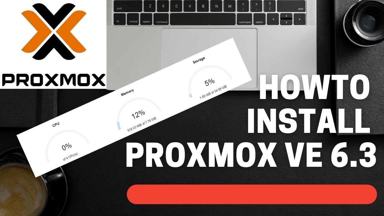how to install proxmox ve 6.3 - YouTube