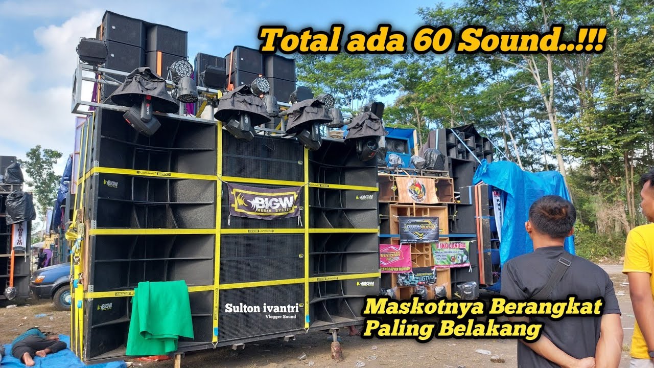 Ada 60 Sound di Karnaval Pulo..!!! Maskotnya BIGW audio Start Paling Belakang - YouTube