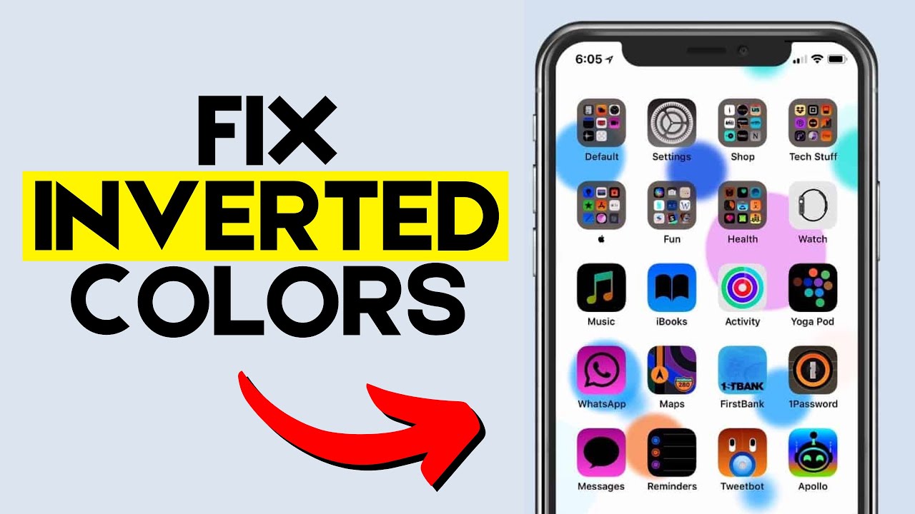 How to Fix Inverted Colors on iPhone iOS 18 - YouTube