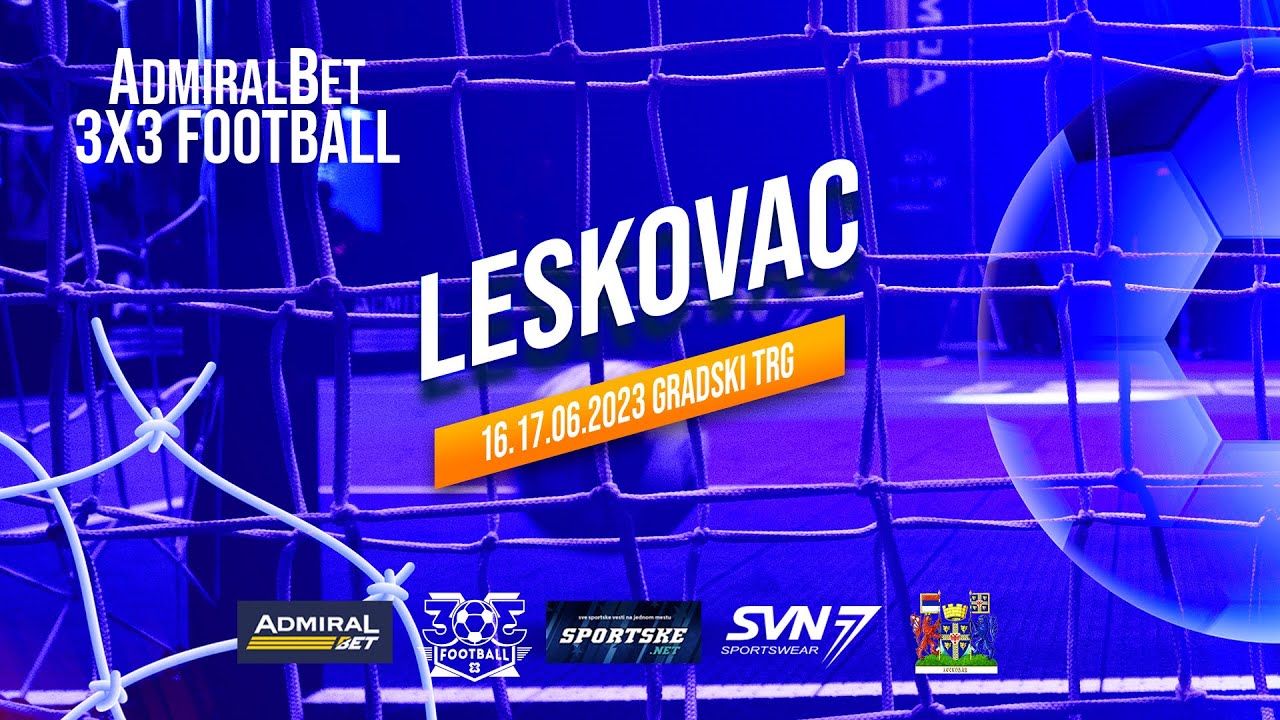 Admiral Bet 3x3 Football Leskovac Recap Video - YouTube