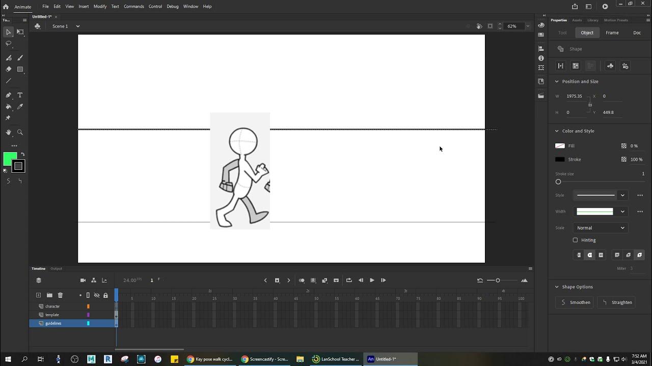 Importing Reference Images into Animate - YouTube