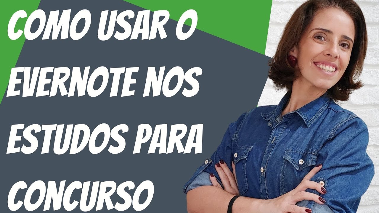 Como usar o Evernote nos estudos para concurso - YouTube