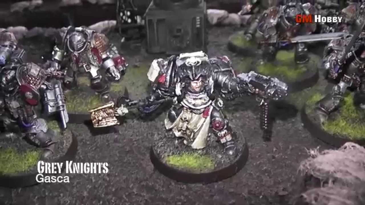 Black Templars vs Grey Knights - Warhammer 40K Torneo 2015 (juego 4 ...