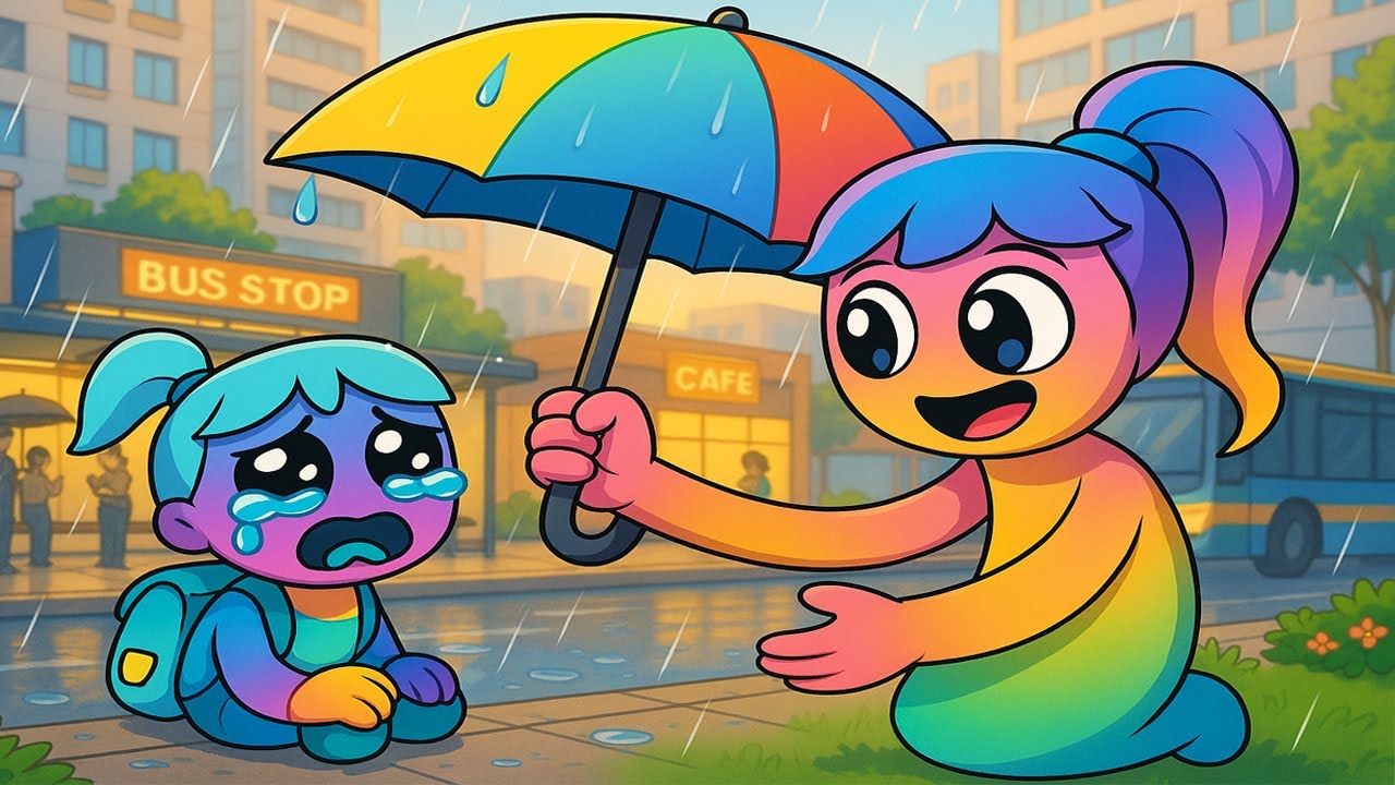 SPRUNKI RAINBOW OC: ABANDONED at BIRTH! Incredibox Sprunki Animation ...