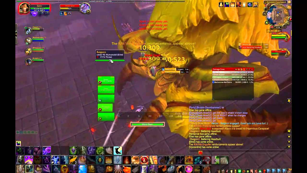 World of Warcraft - Mantid Swarm Guide - YouTube