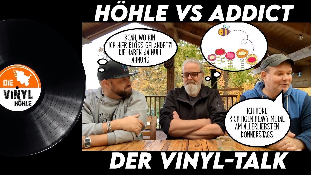 VINYLHÖHLE VS VINYL ADDICT - Der Vinyl-Talk #germanvinylcommunity - YouTube