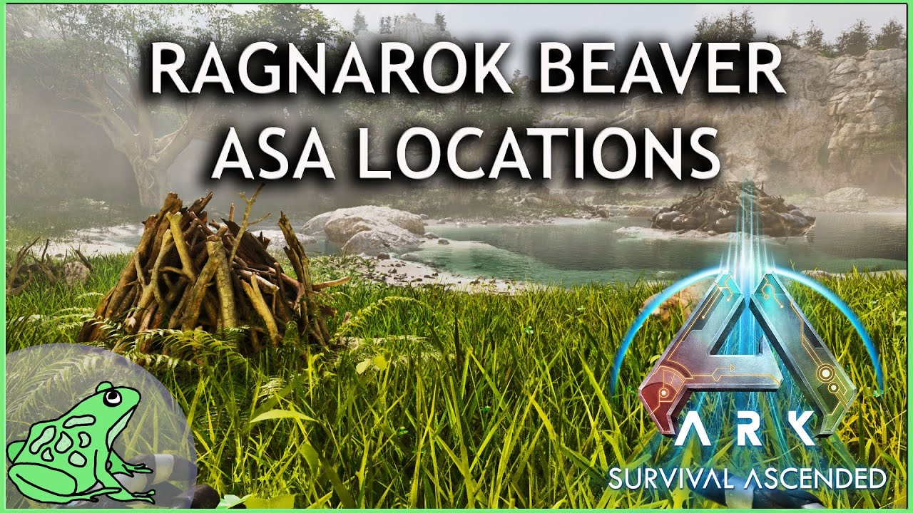 ASA Ragnarok Beaver Dam Locations - Ark Survival Ascended - YouTube