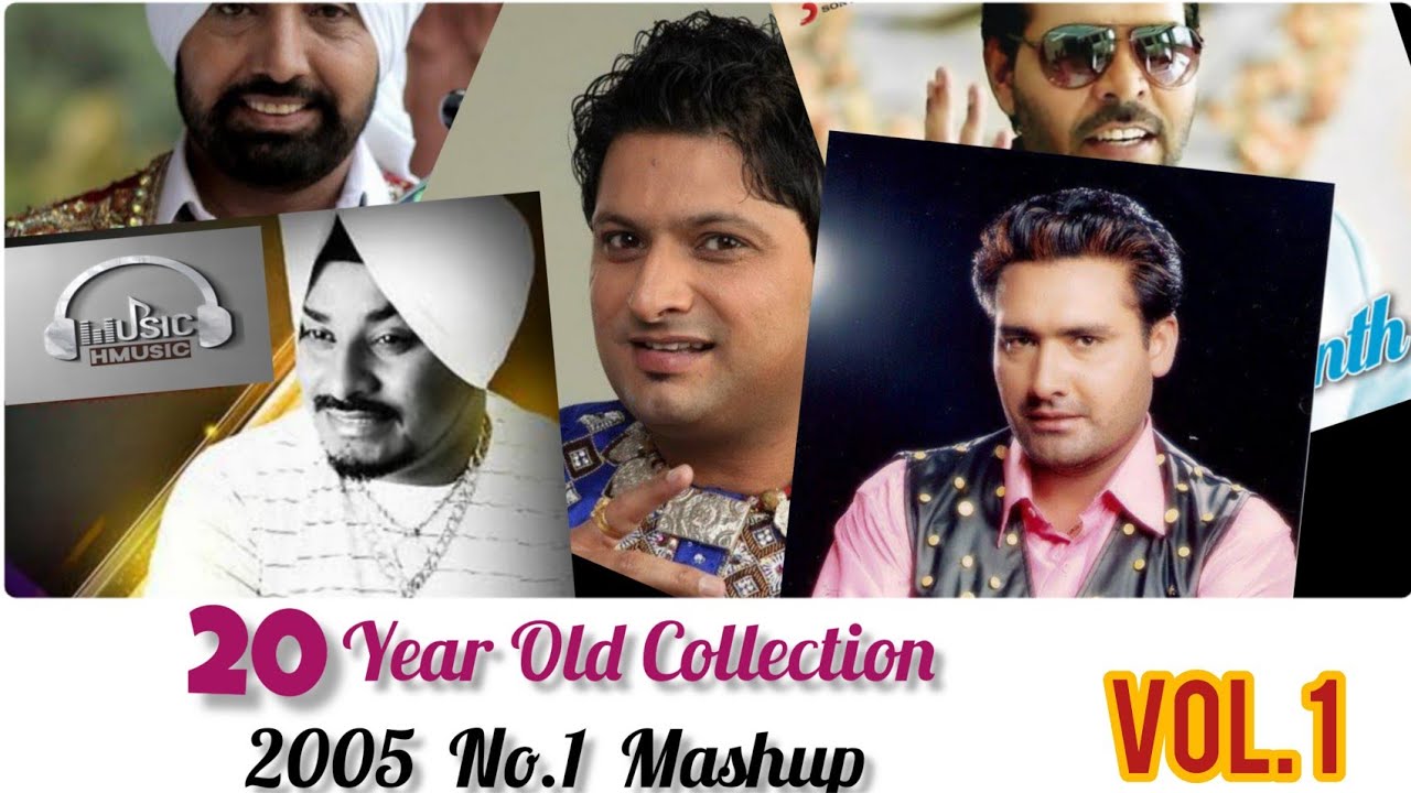 20 Year Old Punjabi songs Collection🌻 | 2005 Mashup | Best in 2001 to ...