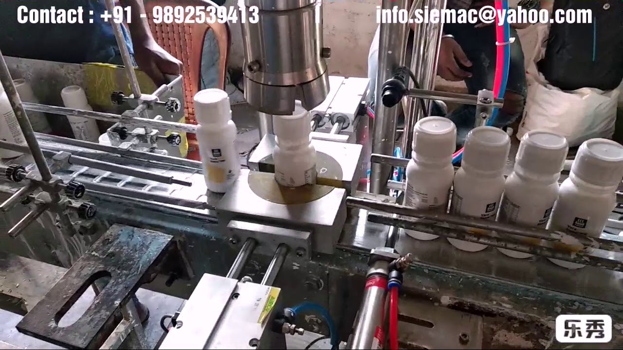 Screw Capping Machine I Automatic Linear Screw Capping Machine I Servo Screw Capping Machine ...