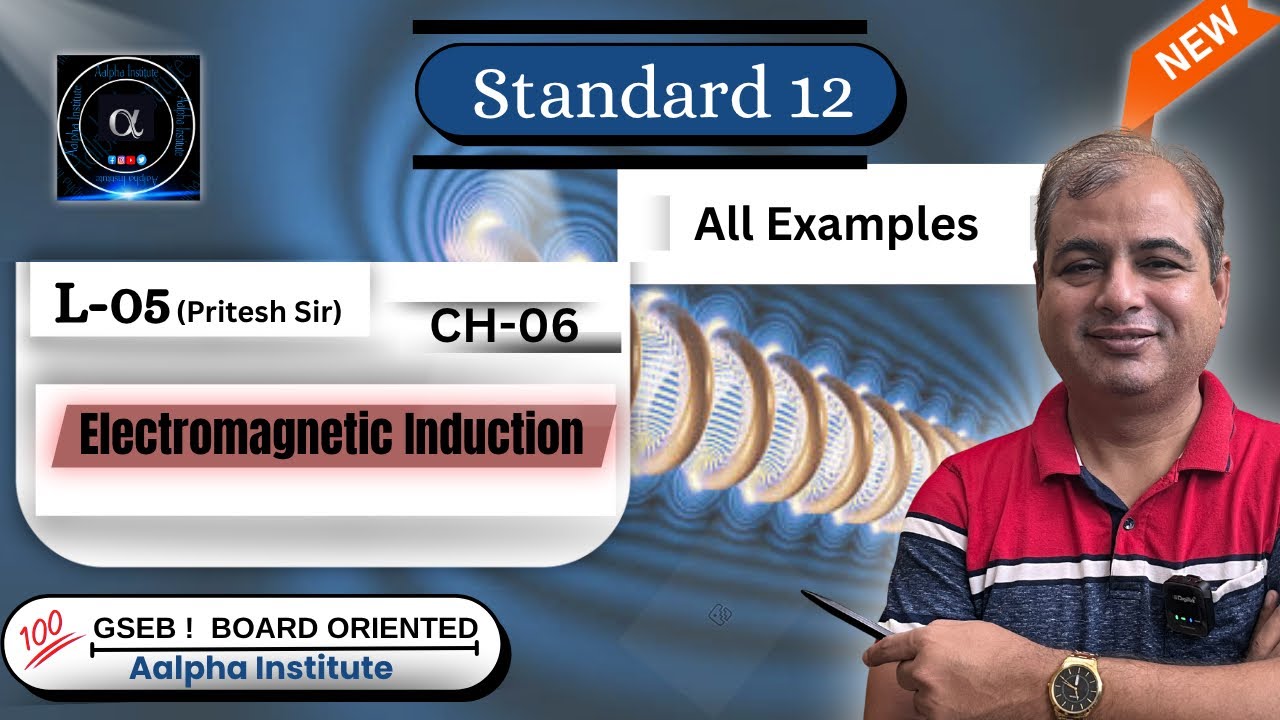 Electromagnetic Induction| All Examples |CH-06 Class 12|CBSE|GSEB 2026 ...