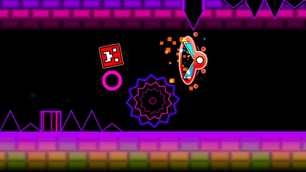 Geometry Dash - MATH showcase by me (Ignore Damage) - YouTube
