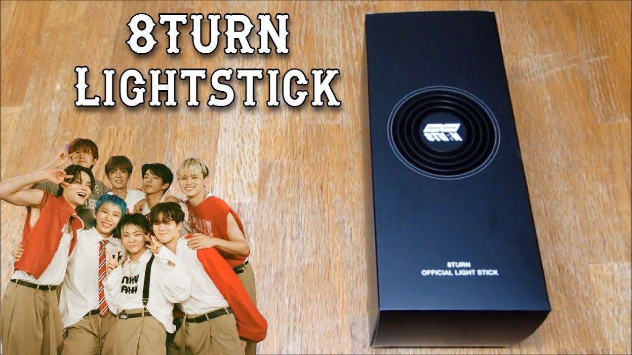 (Unboxing) 8TURN Official Lightstick - YouTube