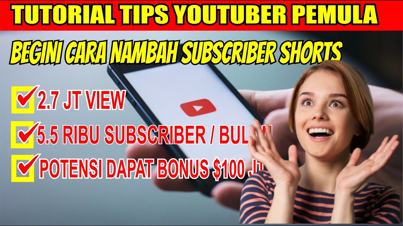 CARA MENAMBAH SUBSCRIBER DENGAN VIDEO SHORTS || Tips youtuber pemula - YouTube