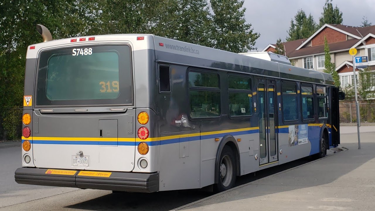 Translink 2006 New Flyer D40LFR S7488 - YouTube