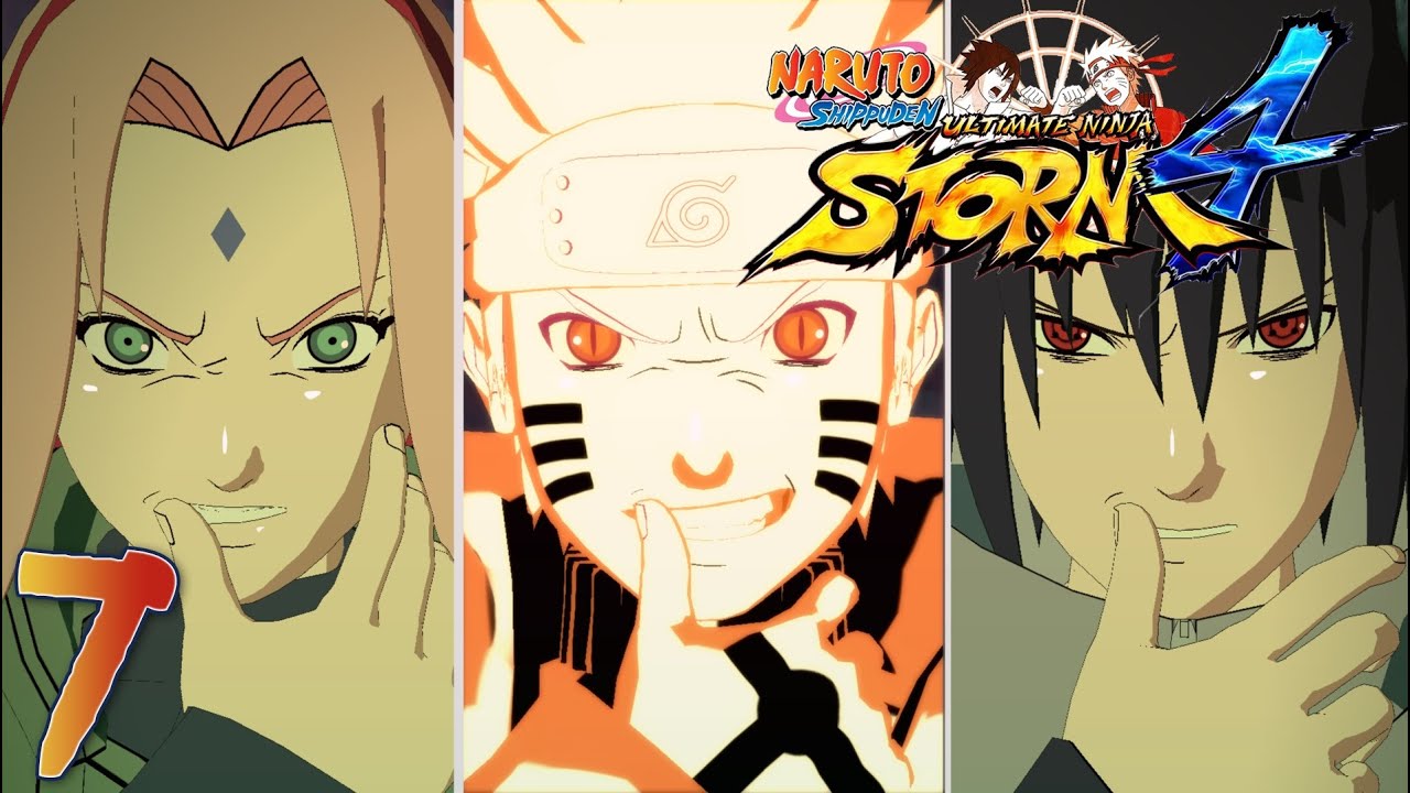 Naruto Shippuden Ultimate Ninja Storm 4 - Equipo 7 Reunido(Parte 7) - YouTube