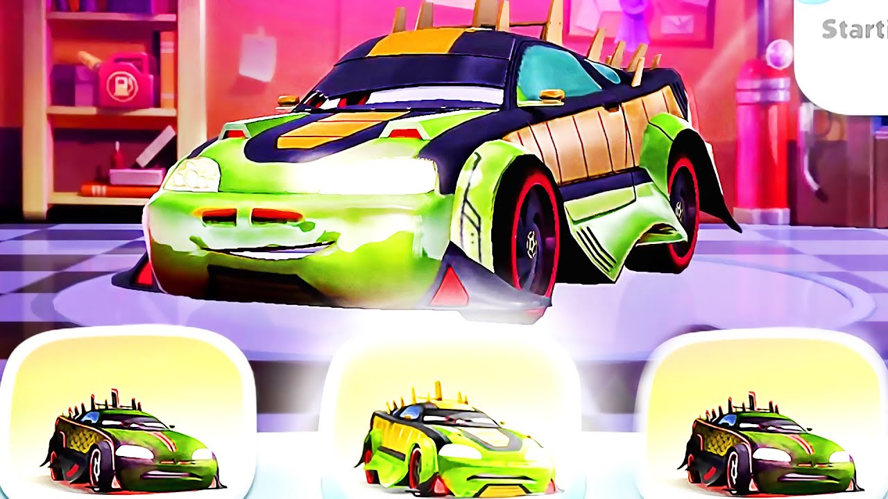 Cars 2 Fast as Lightning - Komodo Mecha mod - YouTube