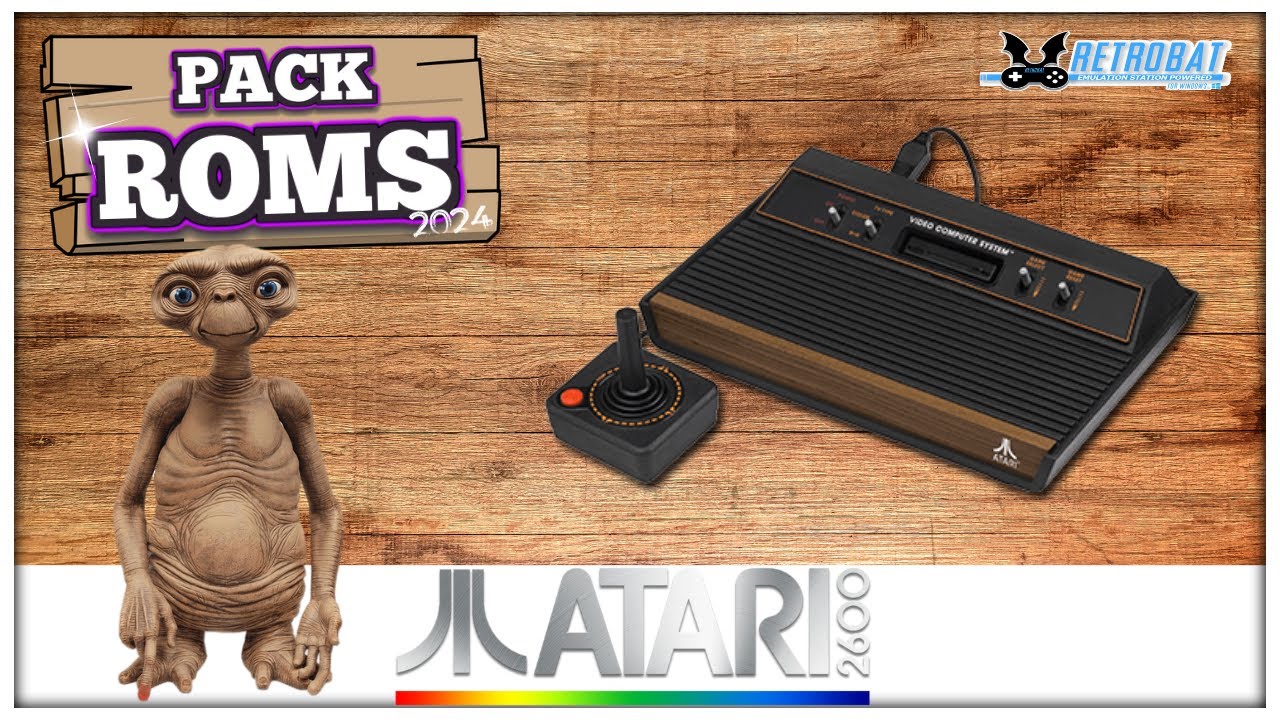 🕹️RetroBat2️⃣0️⃣2️⃣4️⃣Pack Roms ATARI 2600 | Fullset Roms #roms #pack # ...
