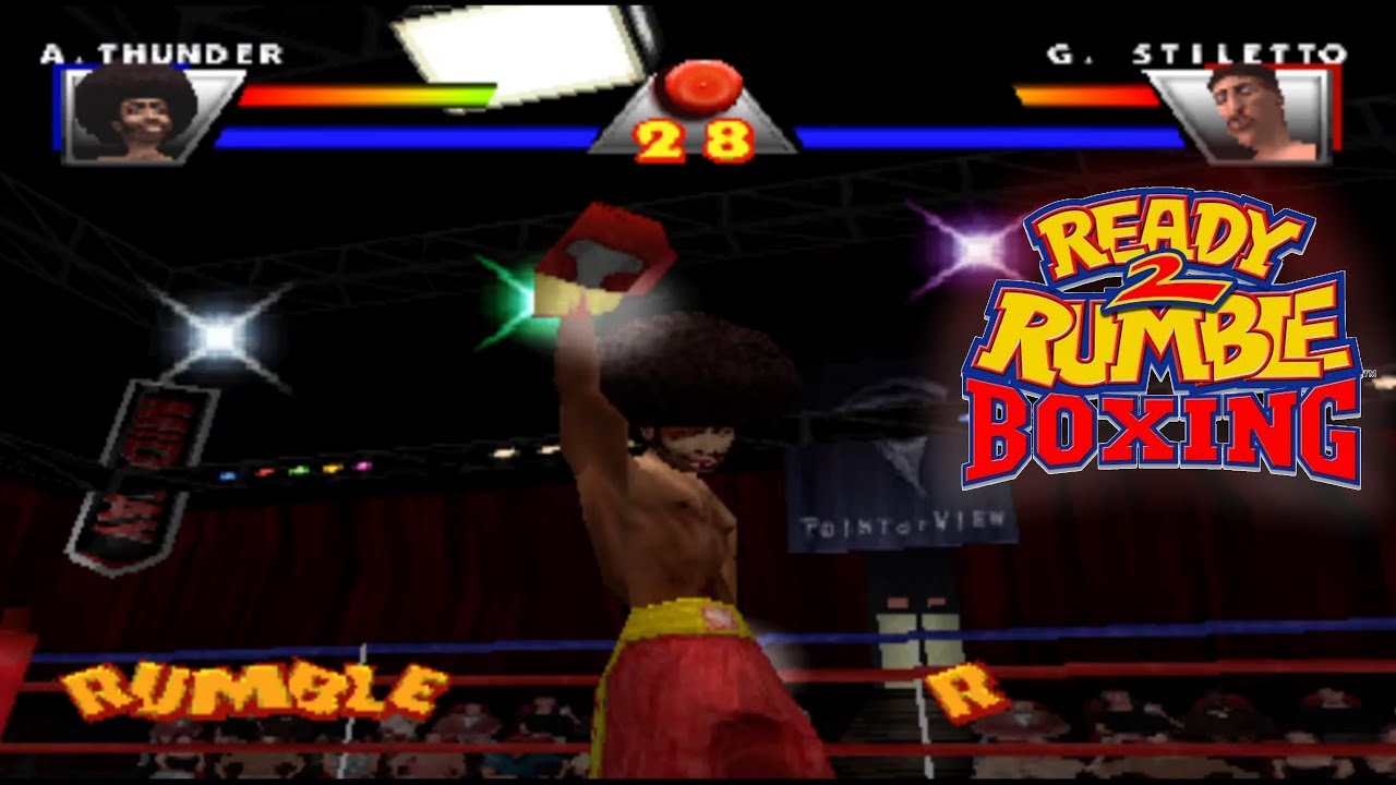 Ready 2 Rumble Playthrough P2 (Playstation) Afro Thunder Gameplay ...