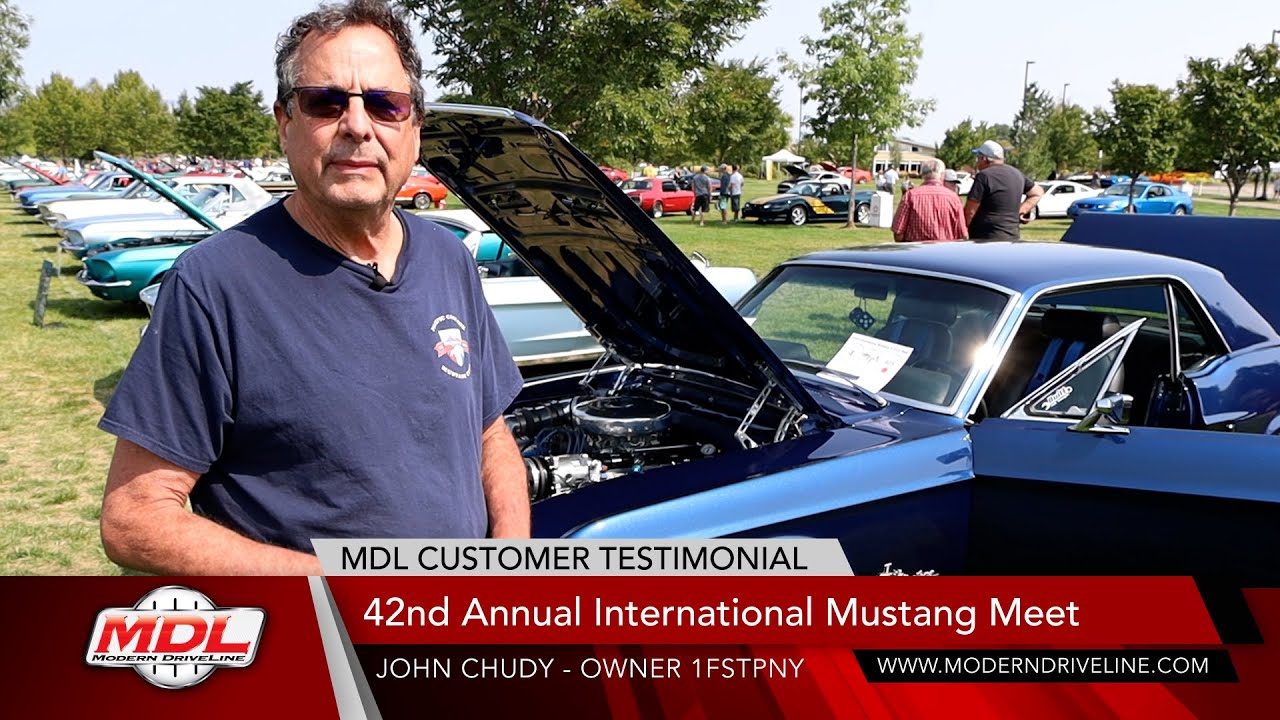 MDL | Testimonial - John Chudy - 1968 Mustang "1FSTPNY" - YouTube