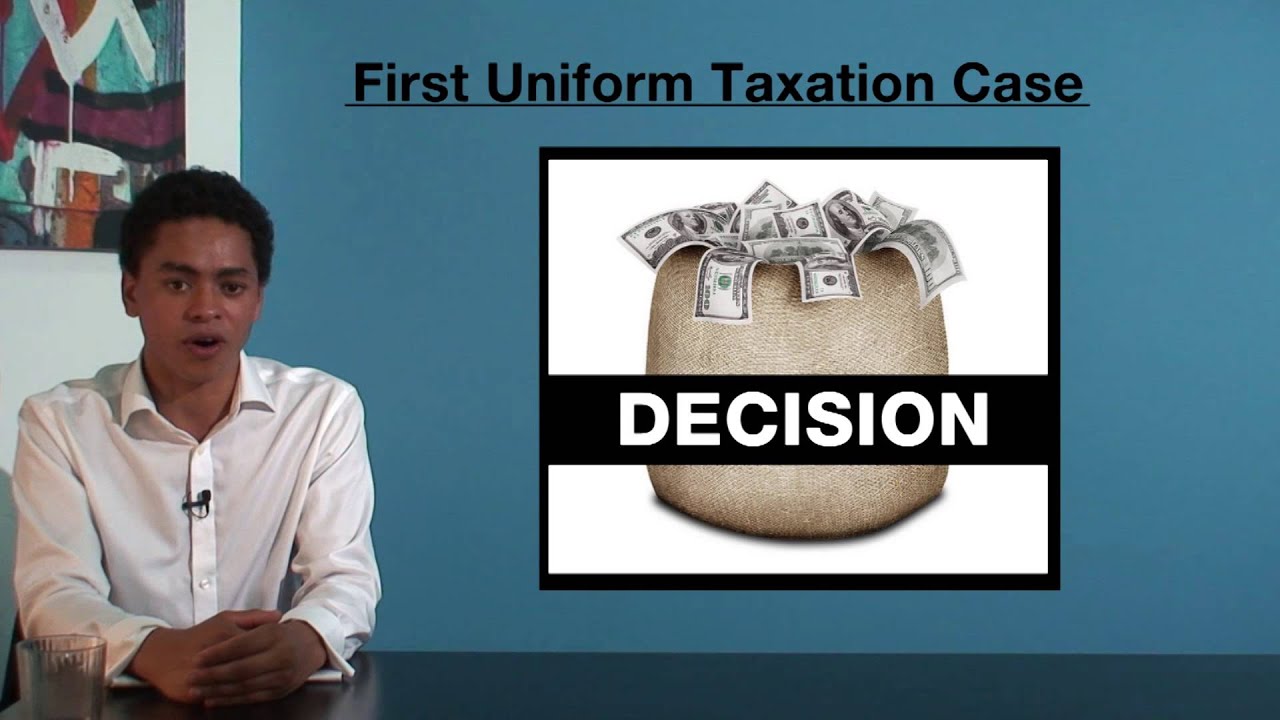 VCE Legal Studies - First Uniform Taxation Case - YouTube