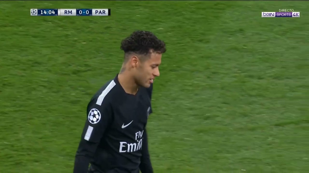 Neymar Jr Vs Real Madrid [2018] Clip #6 - YouTube