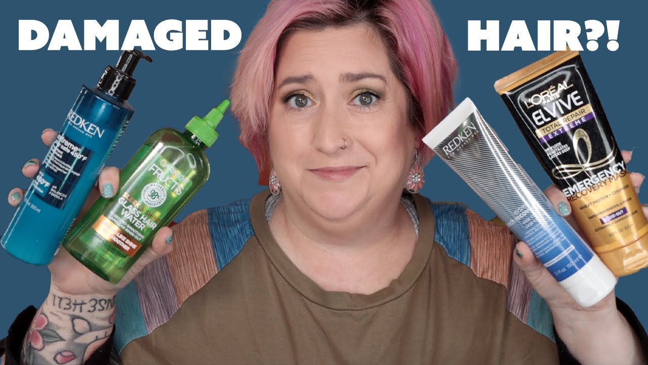 HOW I REPAIR MY BLEACH DAMAGED HAIR | Reduce frizz and breakage! - YouTube