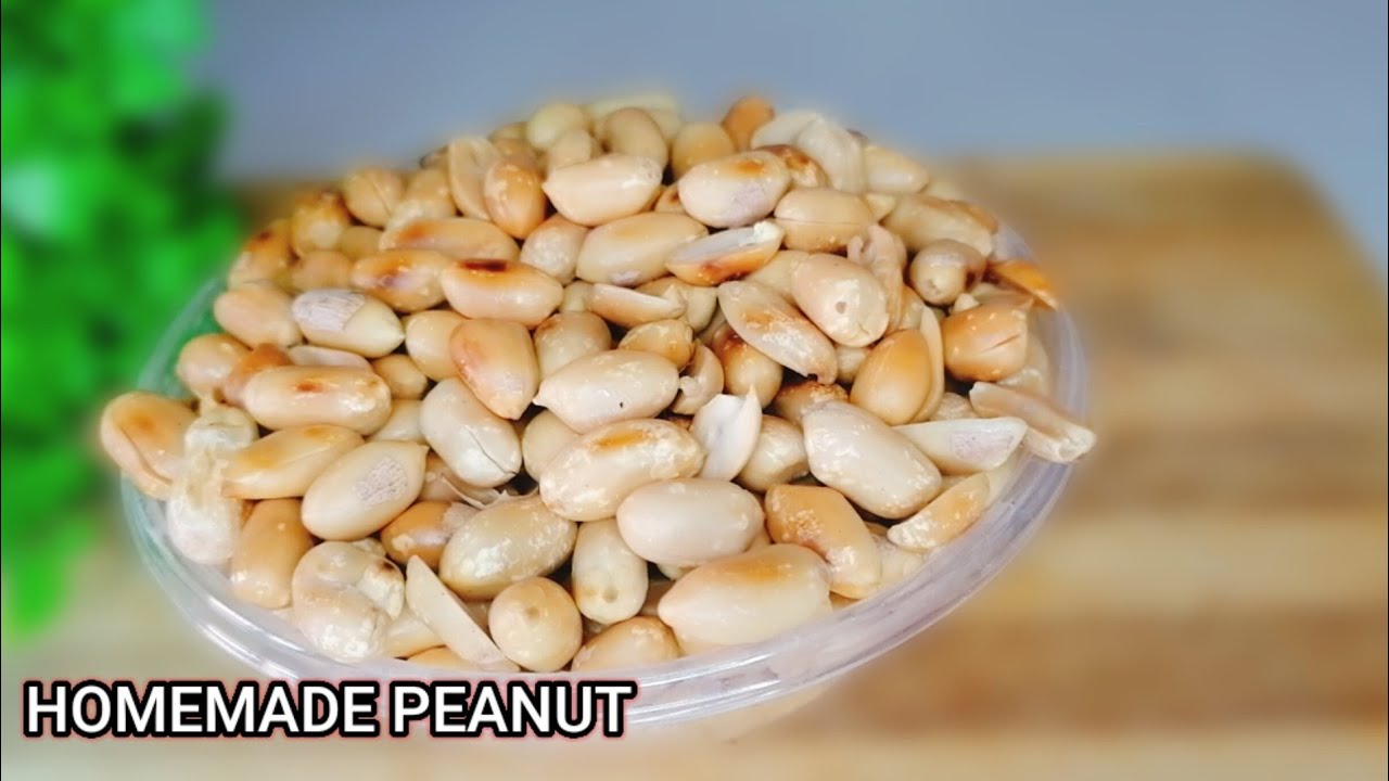Easy Way To Make Roasted Grandnut/Peanut ~ How To Fry Grandnut Step by ...