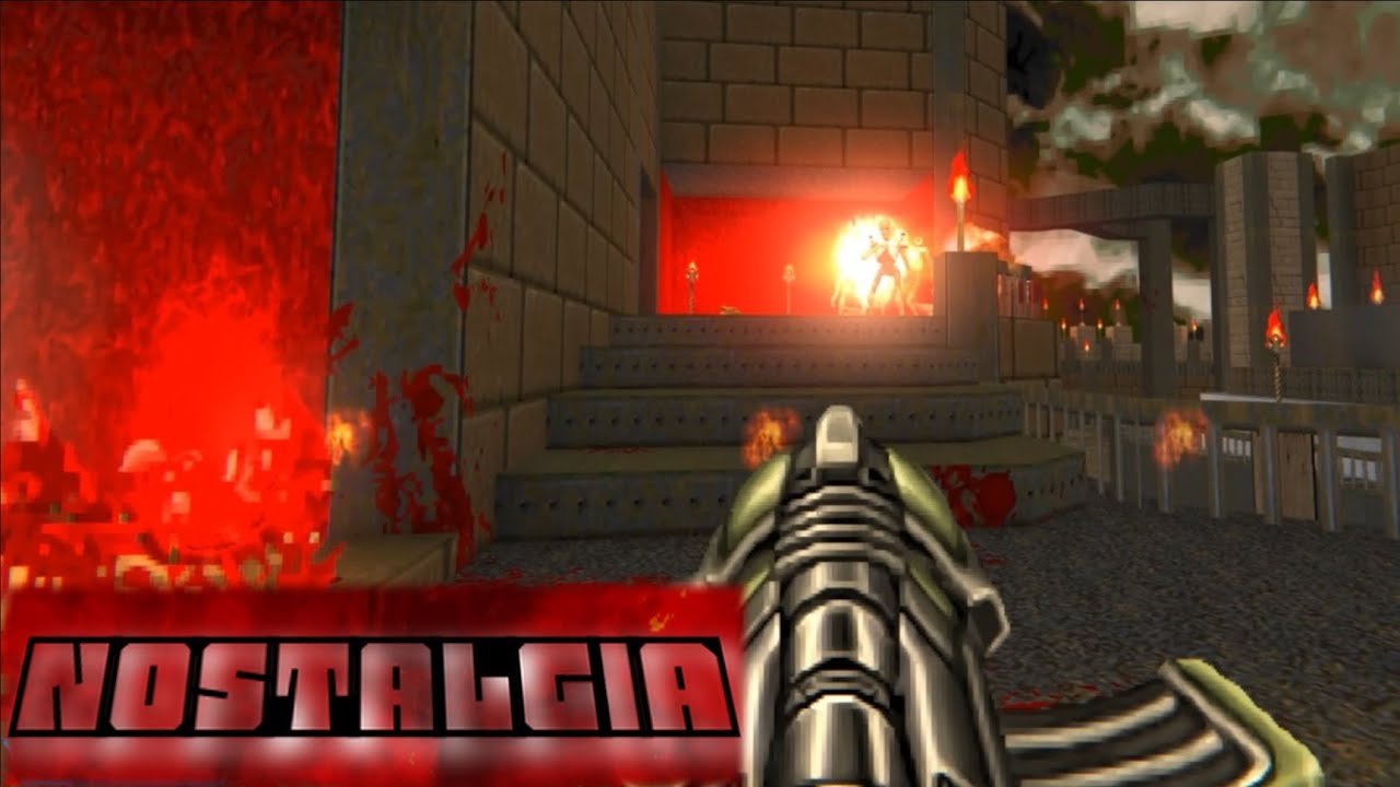 DOOM II with Project Brutality [Nostalgia] Level 18 The Fault of the ...