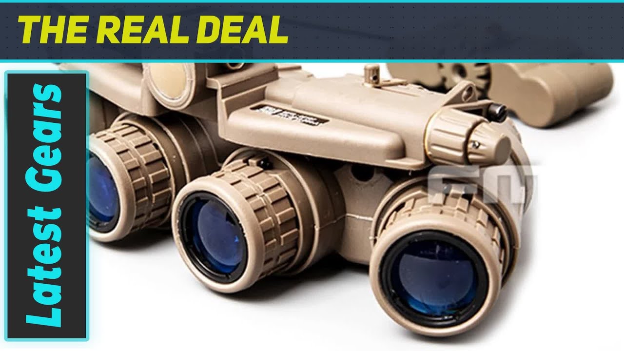 L3 Harris GPNVG-18: Best Ground Panoramic Night Vision Goggles - YouTube