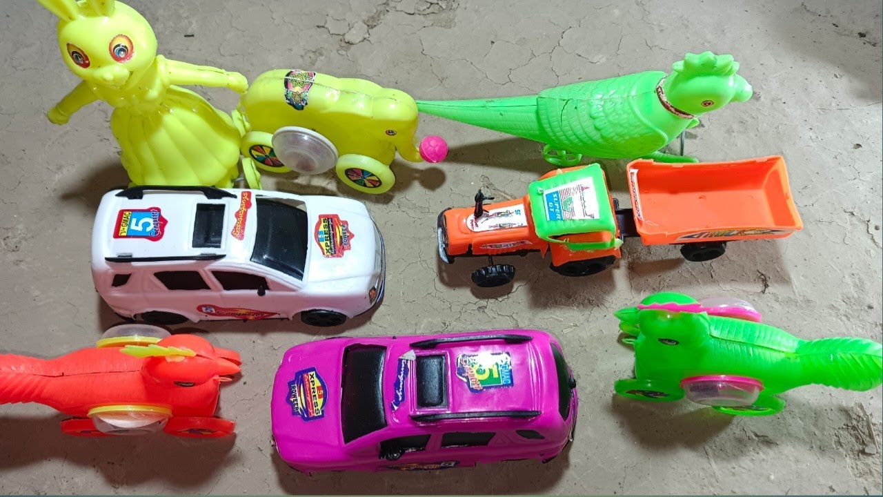 gadi wala toy cartoon | gudda gudia cartoon | Car,tractor ka toy video ...