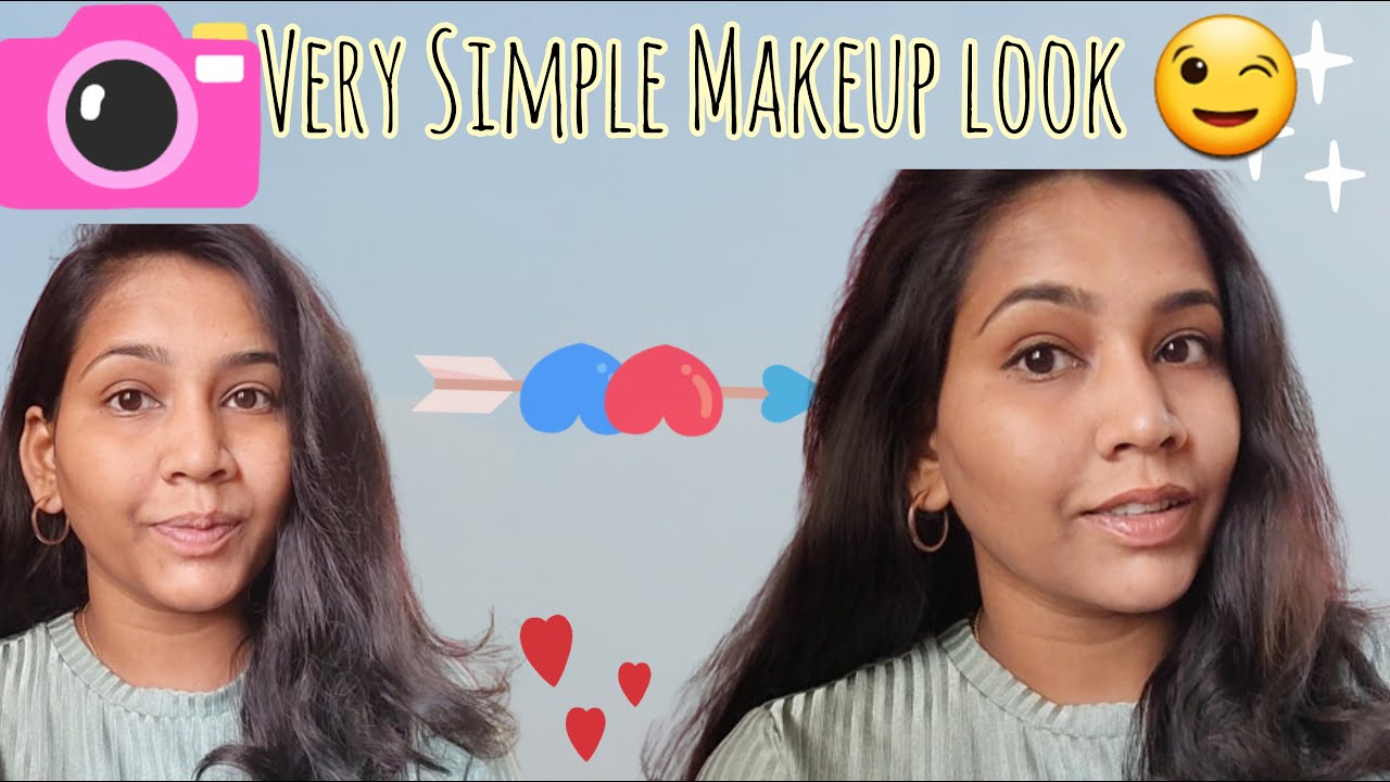 தமிழில் - How to do simple makeup look in 5 mins? - YouTube