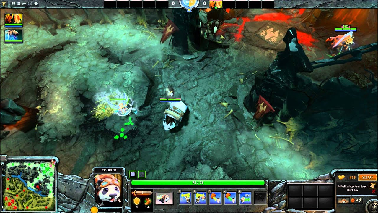 Dota 2 - Unusual Captain Bamboo, Felicity's Blessing Effect - YouTube