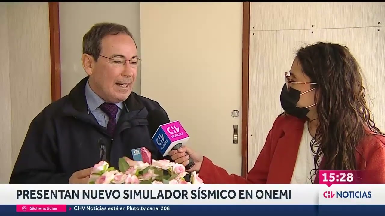 Así es el NUEVO SIMULADOR DE SISMOS de la ONEMI - CHV Noticias - YouTube