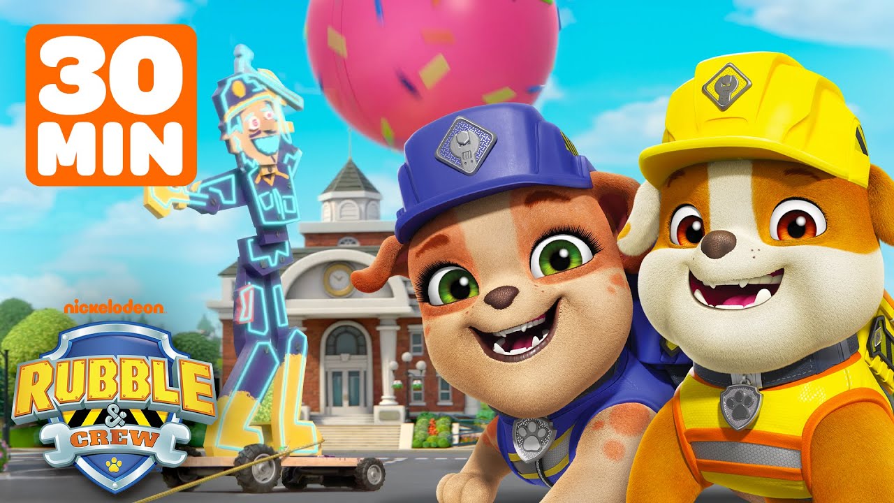 Rubble Makes Rescues in Builder Cove! w/ Mix, Wheeler & Charger | 30 ...