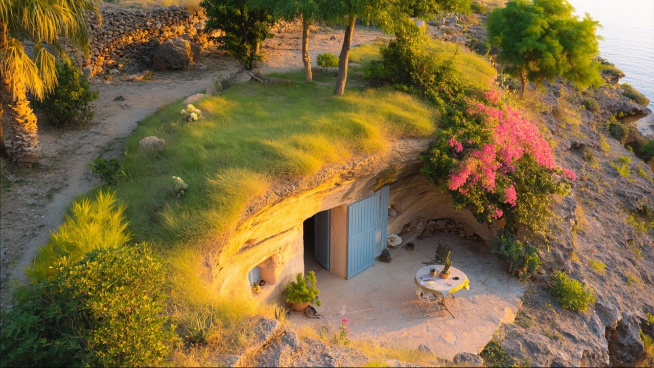 I Dare You To Grow Old Here - The Unique White Cave House as Nature ...