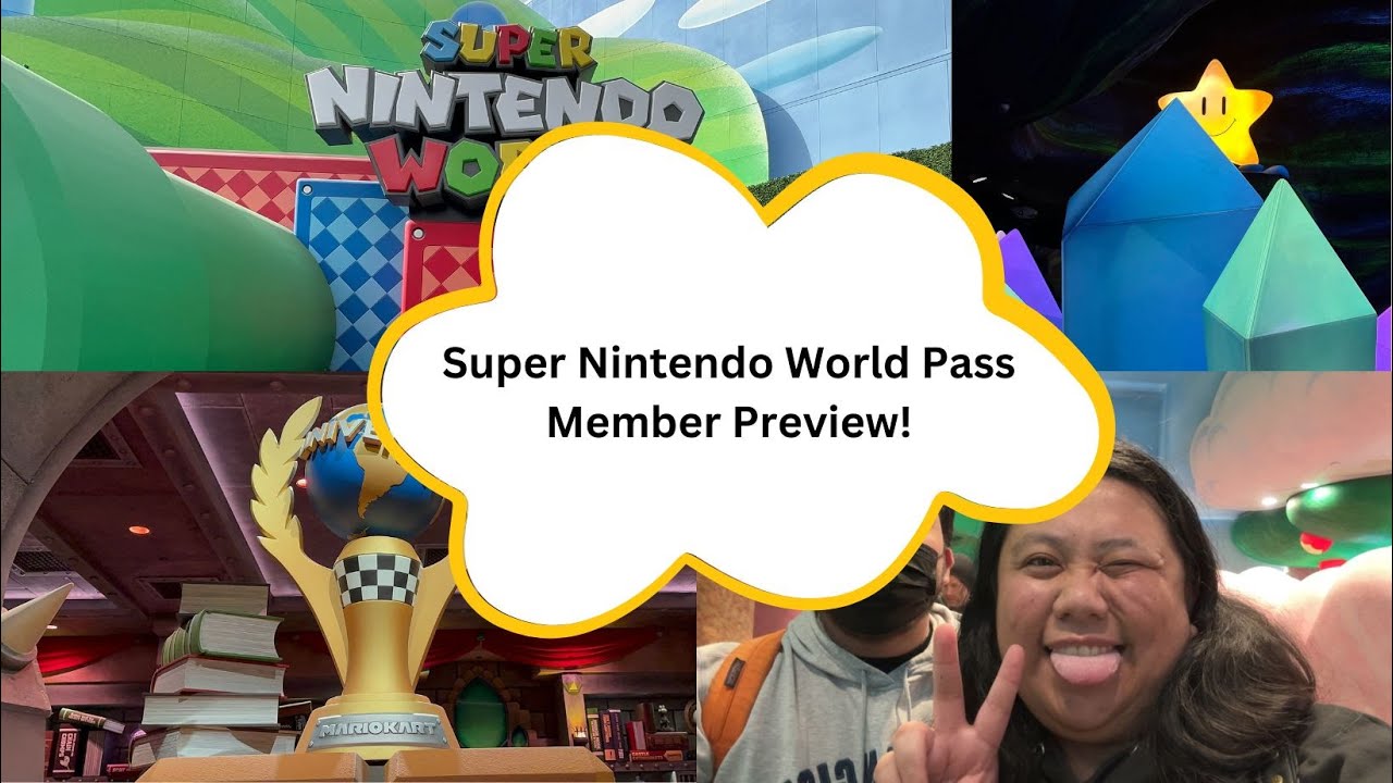 Super Nintendo World - Pass Member Preview at ...