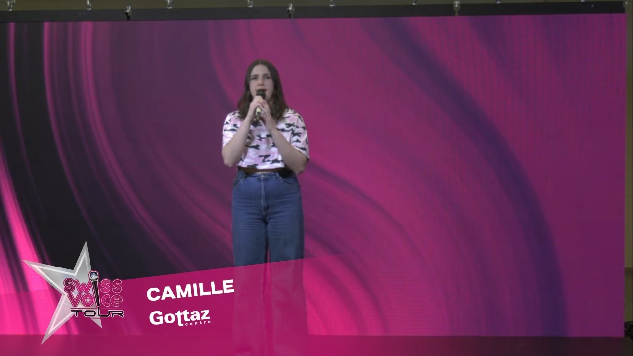 Camille 17 ans - Swiss Voice Tour 2023, Gottaz Centre Morges - YouTube