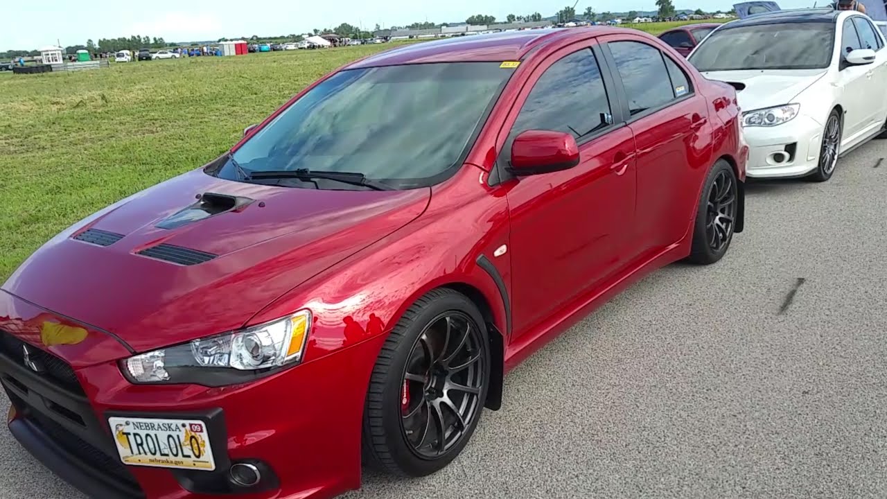 Best of Ice Cream Cruise 2015 - Subaru WRX STI & Evo's - YouTube