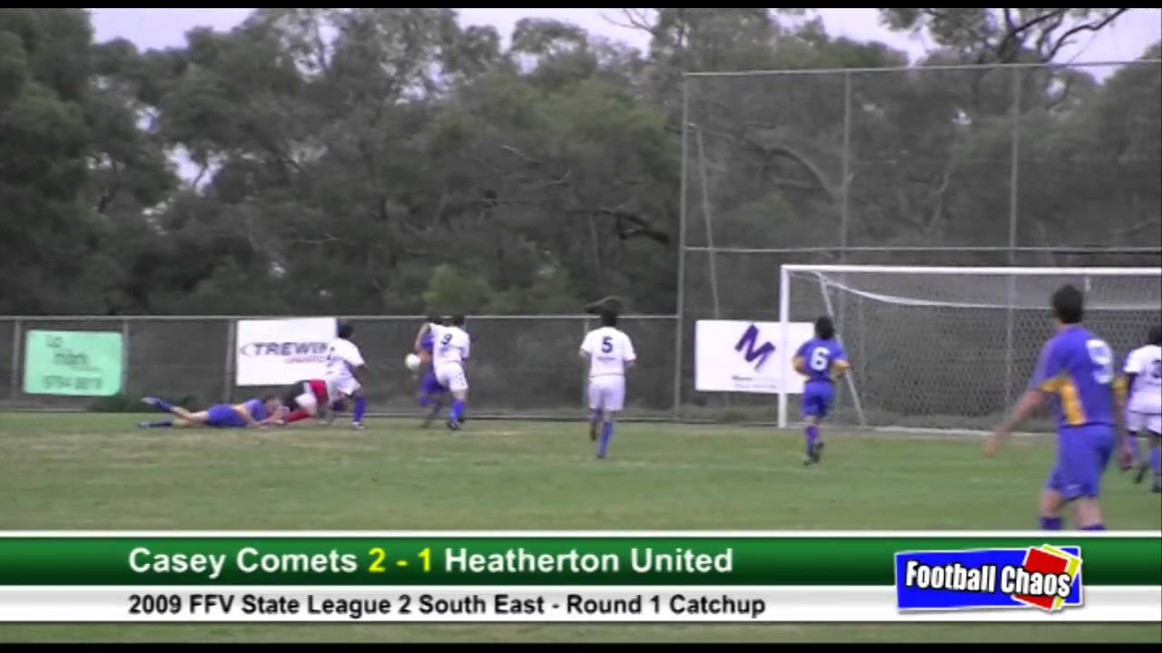 2009 FFV - Casey Comets v Heatherton United - YouTube