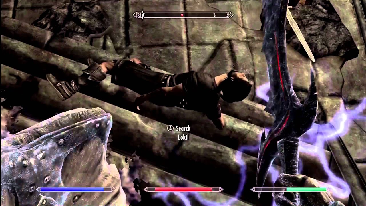 Skyrim : Dawnguard - Part 3 - MYSTERIOUS LADY AND GARGOYLES - YouTube