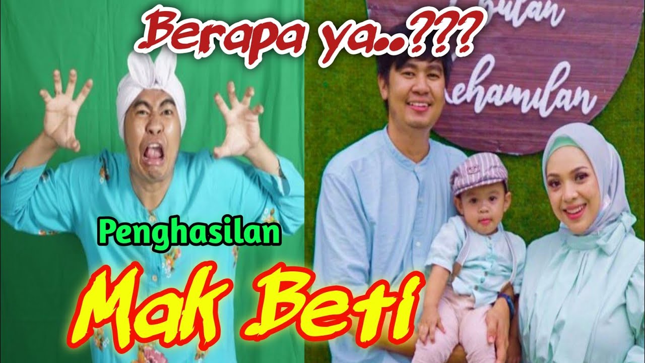 Mak Beti (Arif Muhammad) Gaji Youtube Hei Nak Ku || Gak Sembarangan ...
