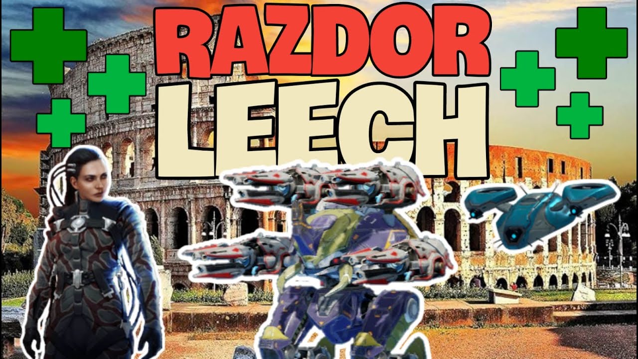 Scarab Leech with Spirit Razdor | War Robots - YouTube