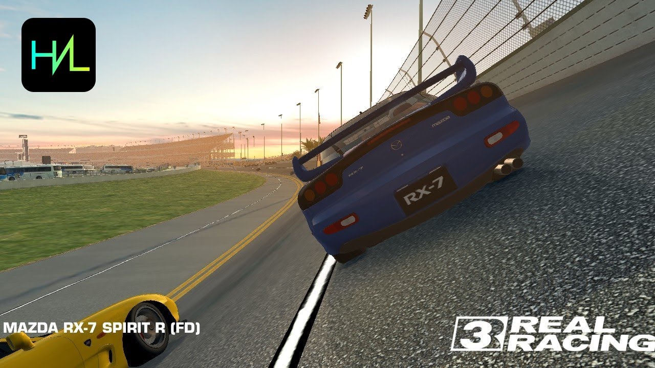 Mazda RX-7 (FD) at the Daytona Road Course - POV - Real Racing 3 (FULL ...
