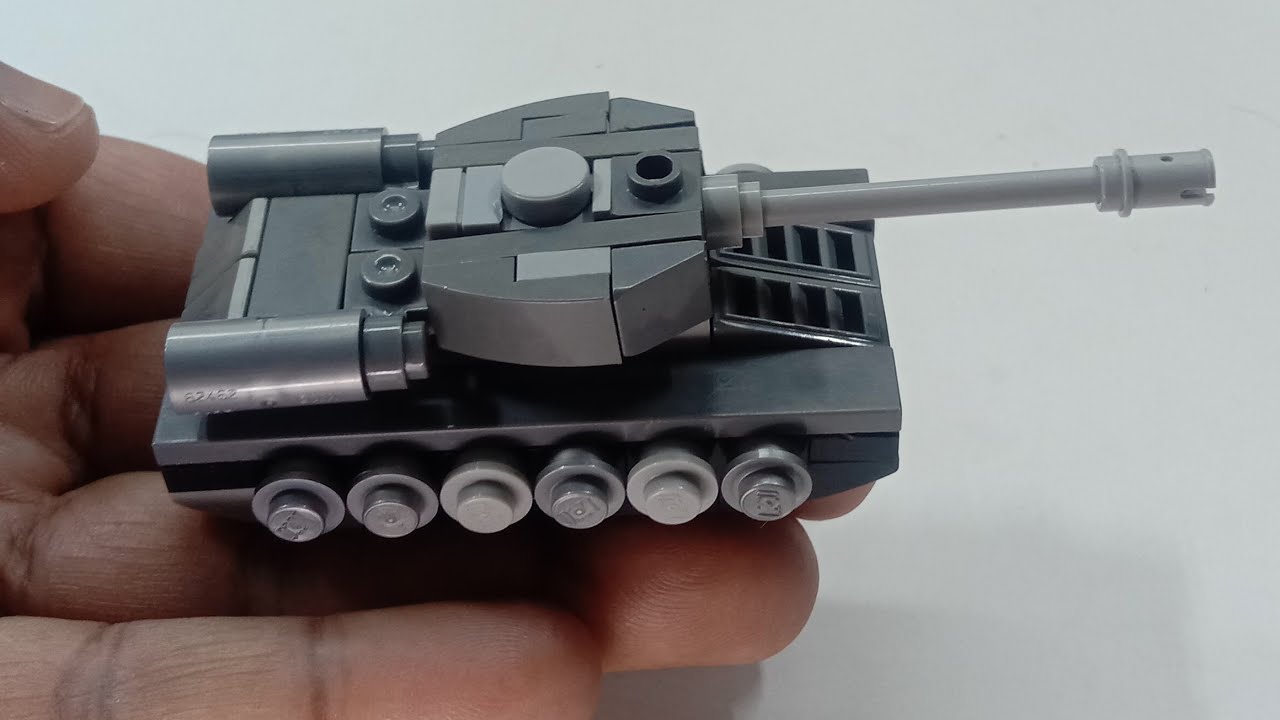 Lego IS-2 Soviet USSR WW2 tank mini vehicles (tutorial ) by Lego ...