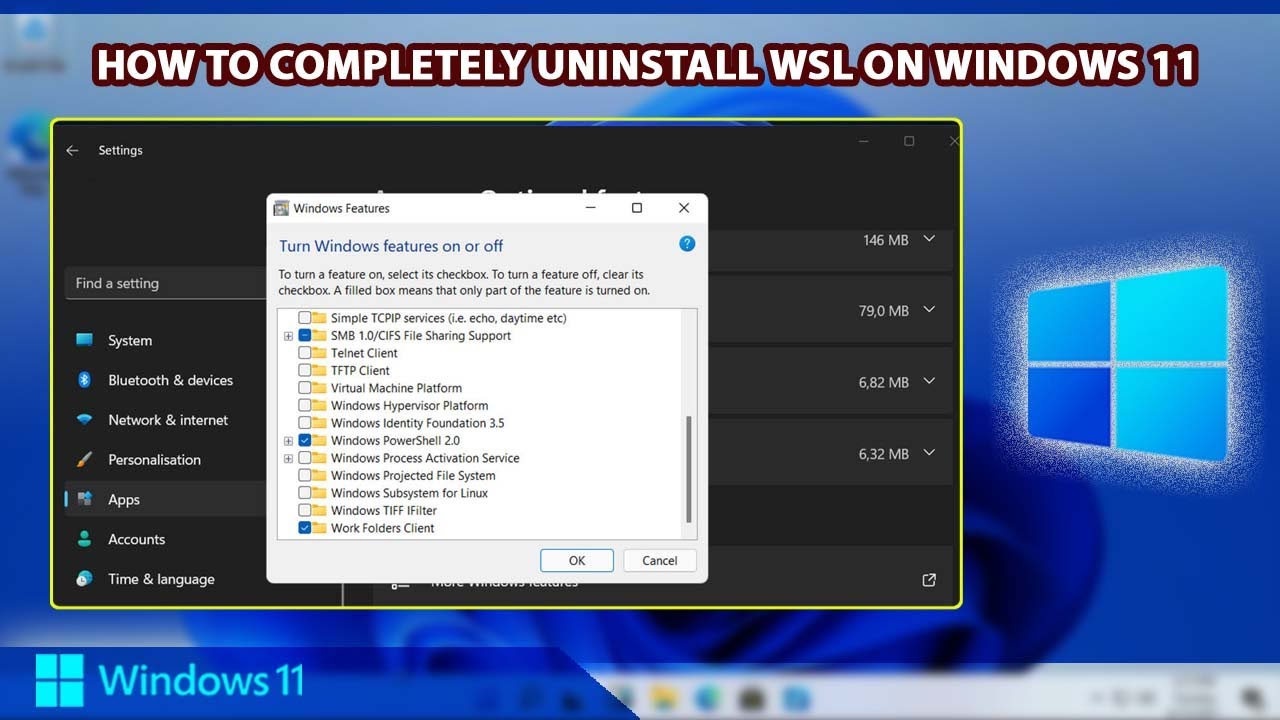 How to complete Uninstall WSL on Windows 11 | Completely Uninstall WSL ...